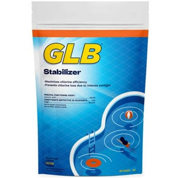GLB GL71259A 4 lbs Chlorine Stabilizer, Case of 8 - Walmart.com
