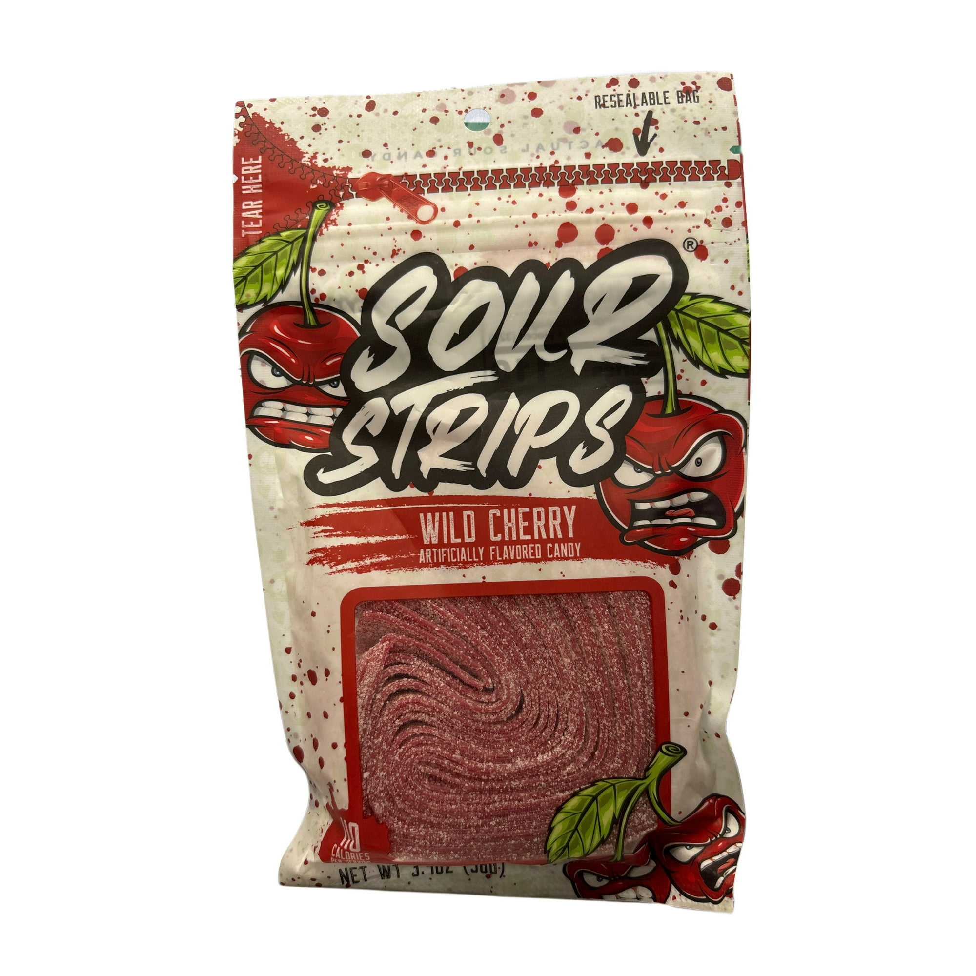 Click here for Extreme Snacks Sour Strips Wild Cherry 96g prices