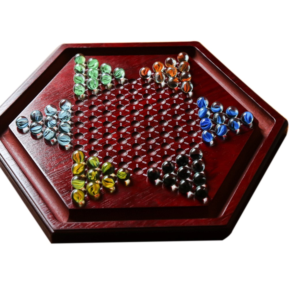 Click here for Ccdes Hex Portable Chinese Checkers Board Game Wit... prices