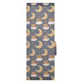Bear and Moon Door Curtain Sheer Privacy Light Filtering Window Panel 1 ...