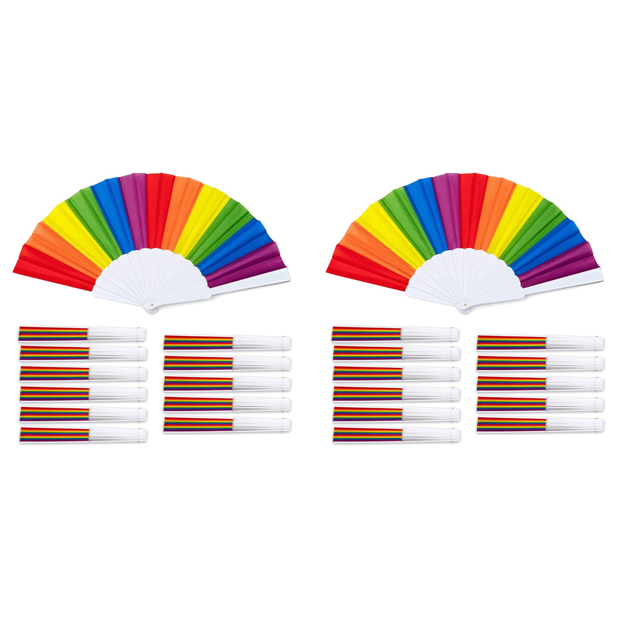 Click here for Unbranded Rainbow Fans  24-Pack Fans  Rainbow Lgbt... prices