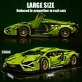 NETNEW 1254 Pcs 1:14 Scale Sports Car Model Kit - Buildable MOC ...
