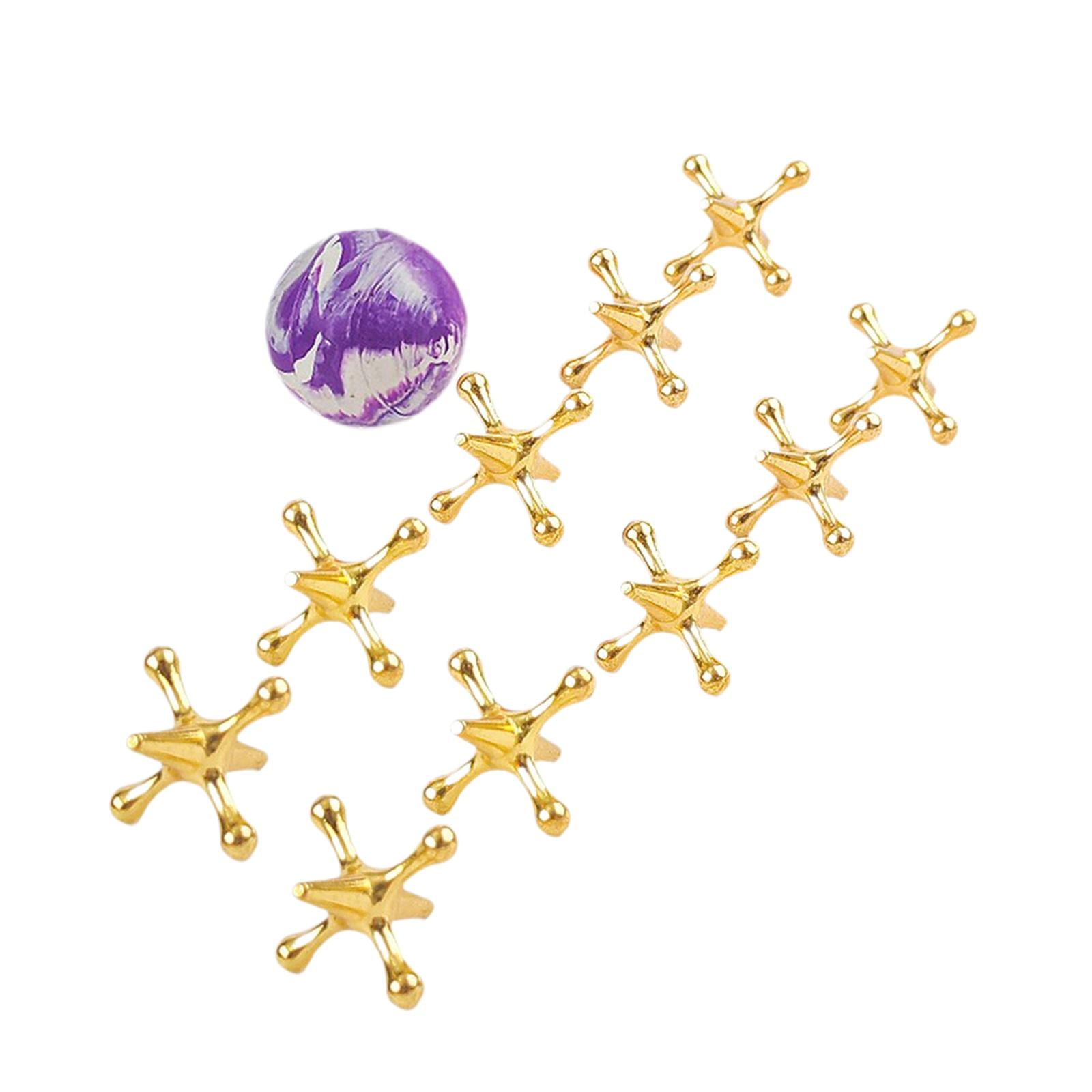 Click here for Tishita 10 Pieces Jacks Games Funny Old School Jax... prices