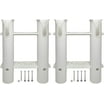 Indoor-Outdoor Swivel Kayak Wall Rack | Foldable Wall Mount | Holds 100 ...