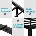 ULIESC 14" Heavy Duty Metal Platform Bed Frame, No Box Spring Needed ...