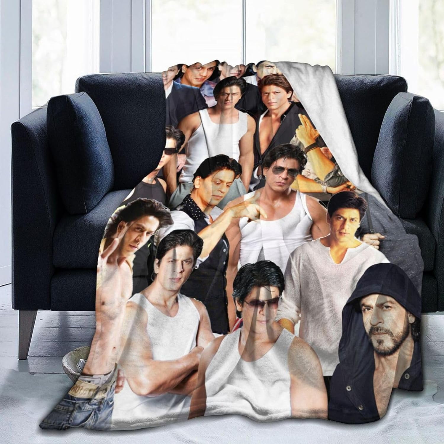 Click here for Wotueyt Blanket Shahrukh Khan Soft And Comfortable... prices