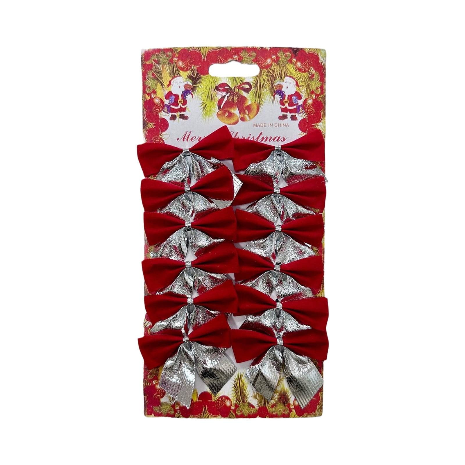 Click here for Generic Multicolor Christmas Decoration Bows 12 Pa... prices