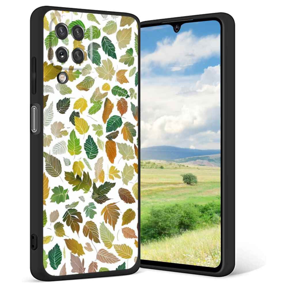 Compatible with Samsung Galaxy A42 Phone Case, Leaves-5-36 Case Men ...