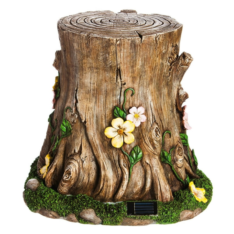 Tree Stump Fairy House Two