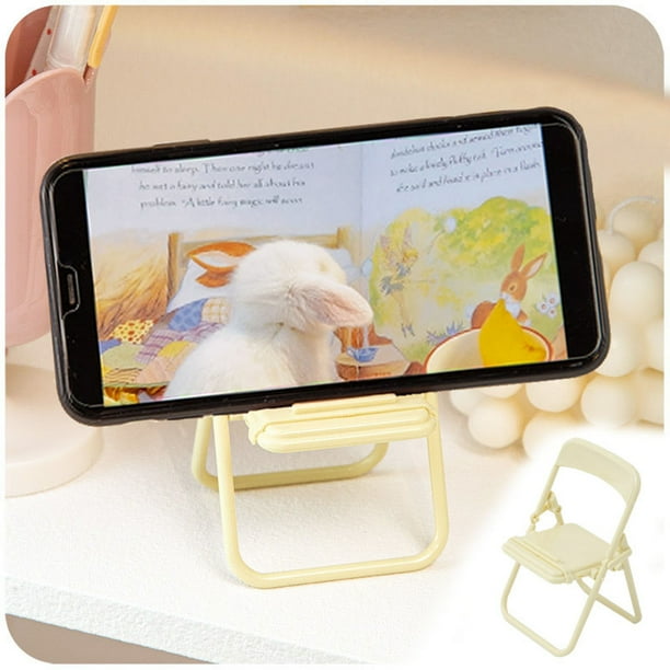 LSLJS Miniature Folding Chair, Folding Chair Phone Stand, Folding Chair ...