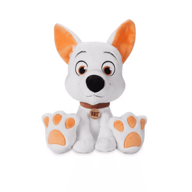 Disney Parks Bolt Dog Big Feet Plush New with Tag - Walmart.com