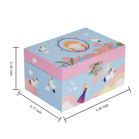 Paper Music Jewelry Box Music Storage Box Birthday Gift Box Cross ...