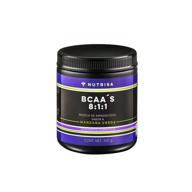 BCAA´s Nutrisa sabor Manzana Verde 300 g | Walmart en línea