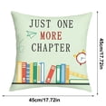 Tepsmf Campus Theme Pillow Cover Letter Printed Cushion Case Decorative ...