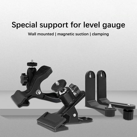 Universal 1/4 Leveler Wall Mounted Bracket Portable Support Leveling 1/ ...