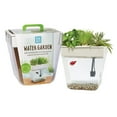 Back to the Roots 3 Gal. Self-Cleaning Aquaponic Water Garden Fish Tank ...