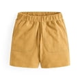 Mustard Yellow Shorts for Kids Girl Boy Summer Fall Sport Gym Brunch ...