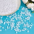 1400Pcs Imitation Pearl Beads Bulk Oval Pearl Loose Beads Oat Rice ...