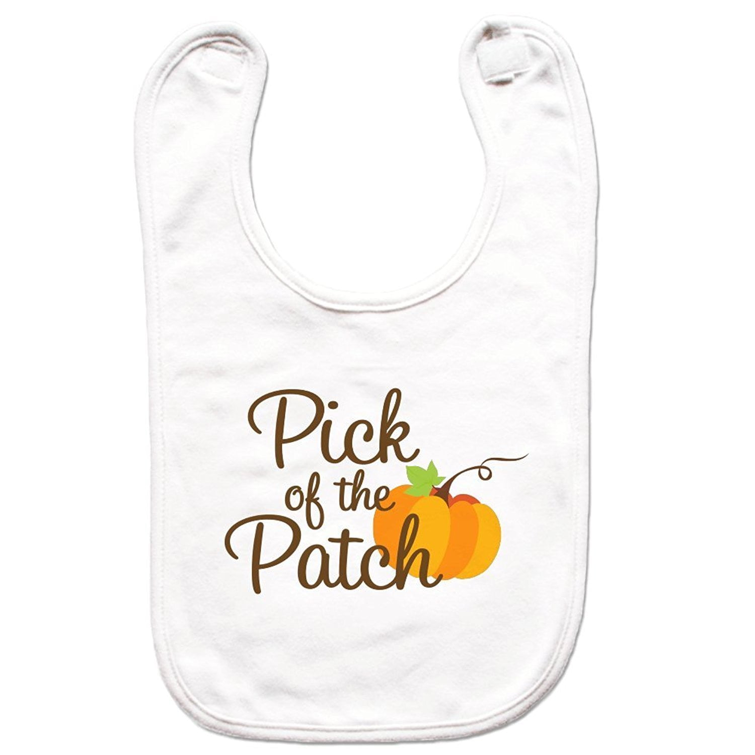 7 ate 9 Apparel Unisex Pick of the Patch Bib for Babies - Walmart.com