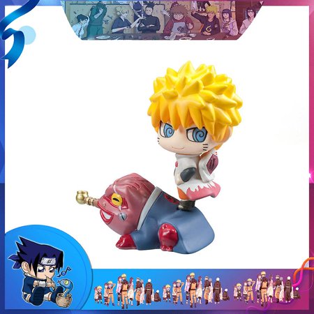 Naruto Q Version Anime Model Naruto Shippuden Sasuke Gaara Pop Action ...