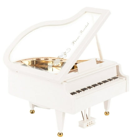 Delicate Texture White Music Box , Music Box, Elegant Style For ...