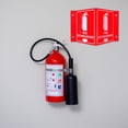 4 Pcs T&R Fire Extinguisher Sign, Fire Extinguisher with Down Arrow 8 x ...