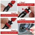 X-BULL Tire Deflator Valve 4Pcs Screw-on Tyre Air Adjustable Auto-Stop ...