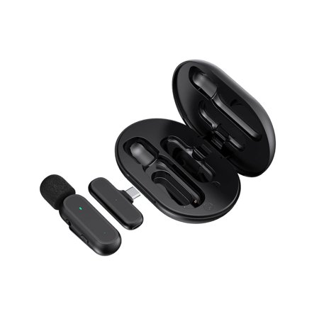 Professional Wireless Lapel Microphone DSP for Vloggers Tiktok ...