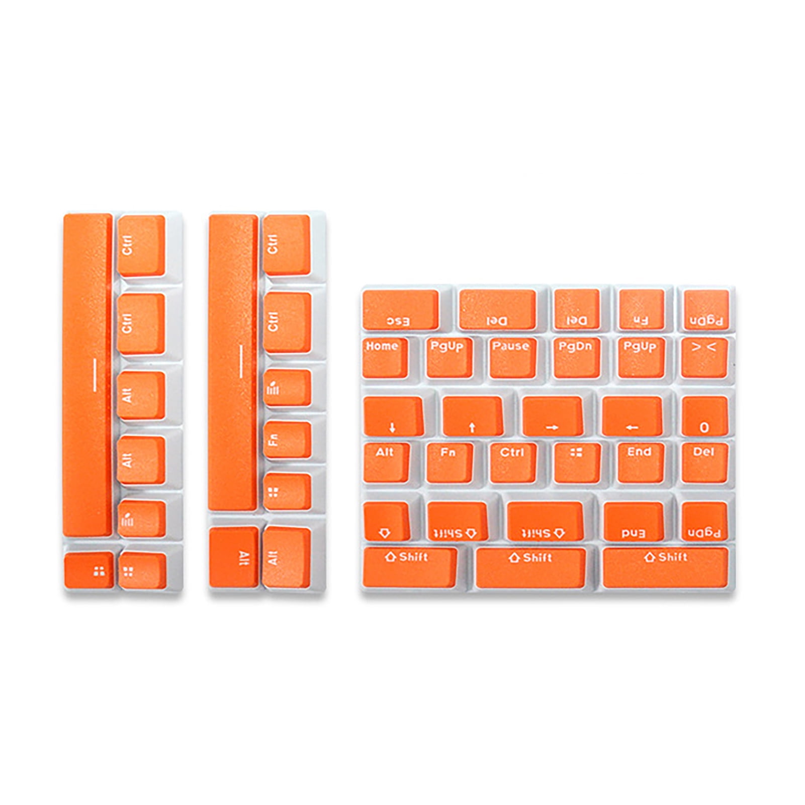 Lomubue 46 Keys Key Caps FOS Step Universal Ergonomic Wear Resistant ...
