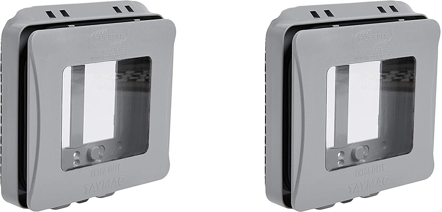 TayMac ML2500G Two-Gang Weatherproof Expandable Extra Duty In-Use Cover ...