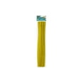 (2 pack) 65440 CREATIVE ARTS CHENILLE STEMS 4MM 12 100PC YELLOW ...