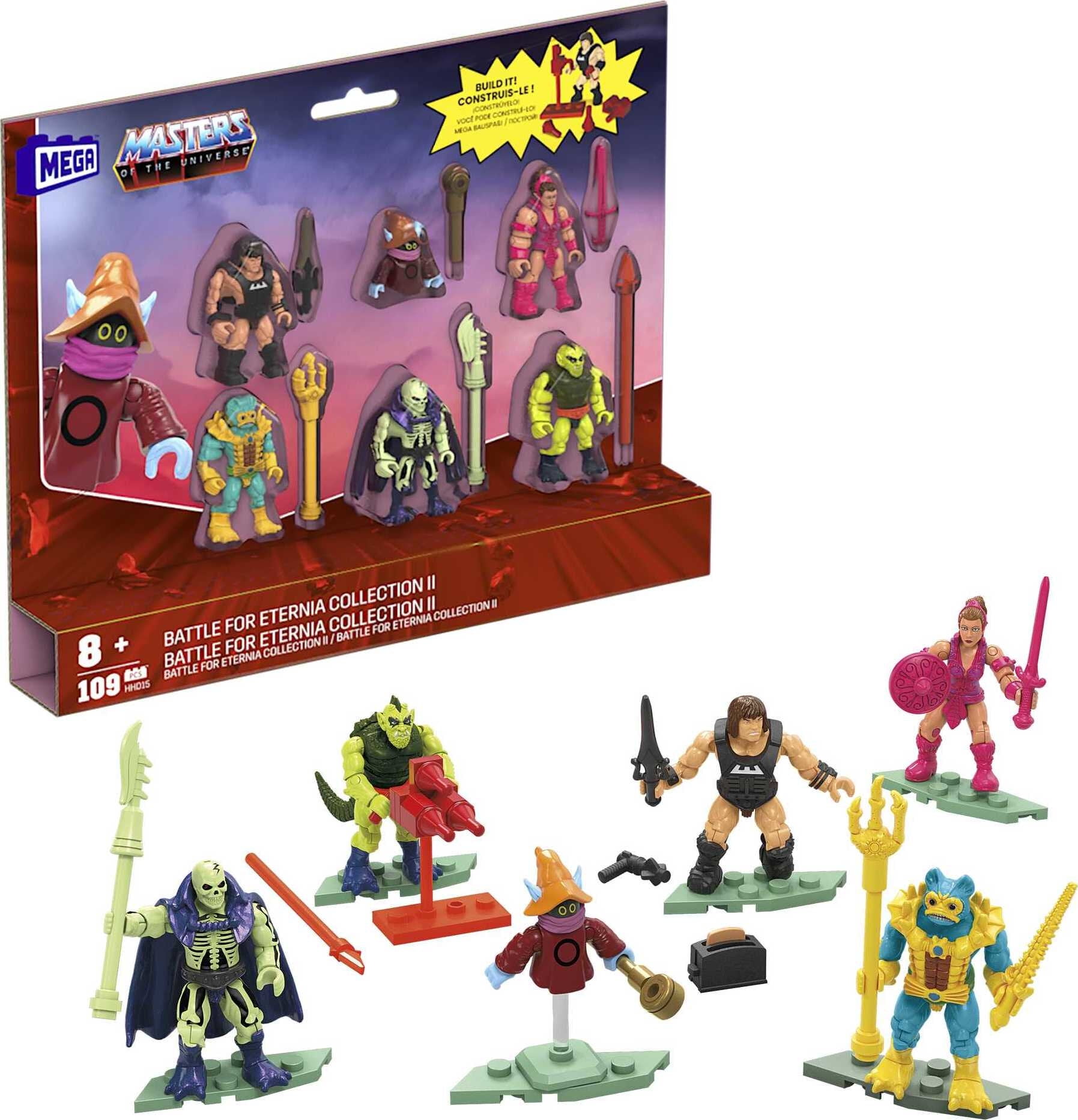 MEGA Masters of the Universe Battle for Eternia Collection II Building ...