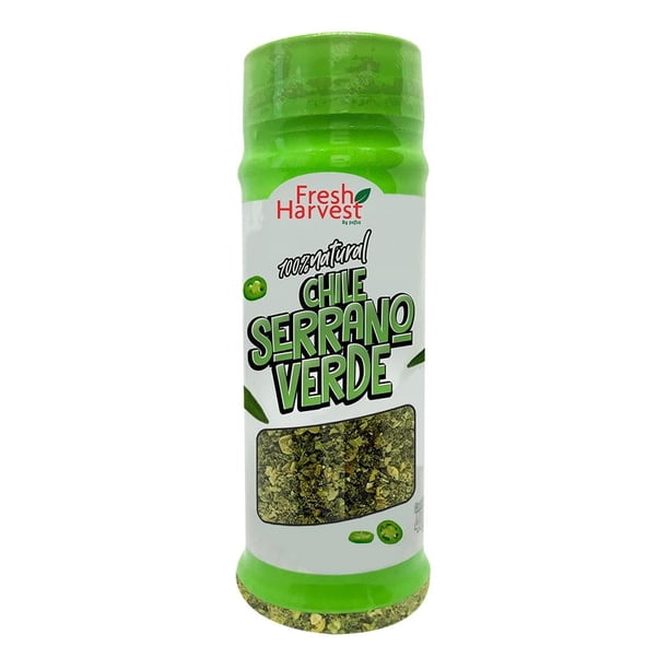 Mini chile serrano Fresh Harvest molido para espolvorear 40 g | Walmart ...