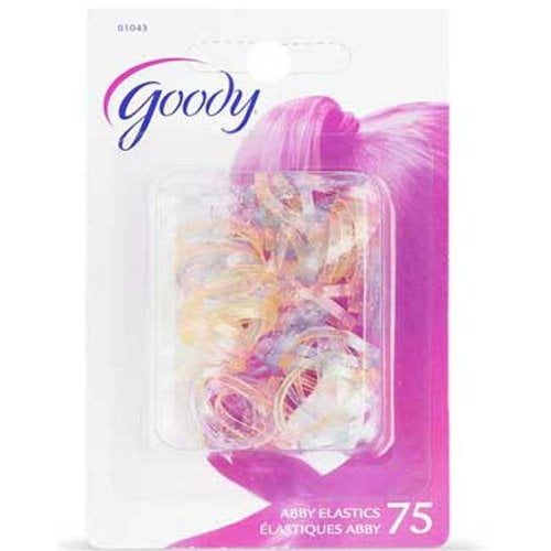 Goody - Classic Mini Glitter Pollyband Elastics 75pc - Walmart.com ...