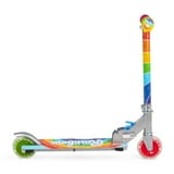 Ozbozz: Flashing Scooter - Rainbow - Light-Up Wheels & Deck, Adjustable ...