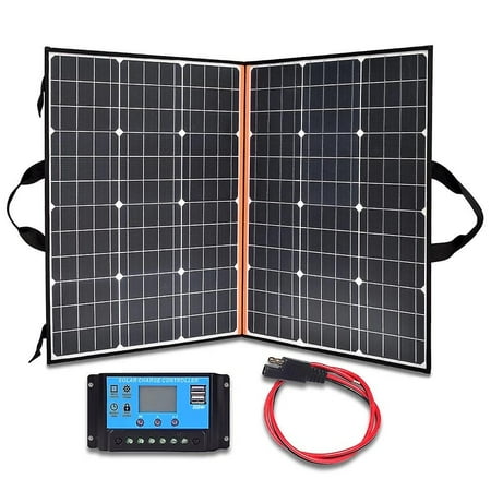 Polycrystalline 30w Flexible Polycrystalline Solar Panel + 100a ...