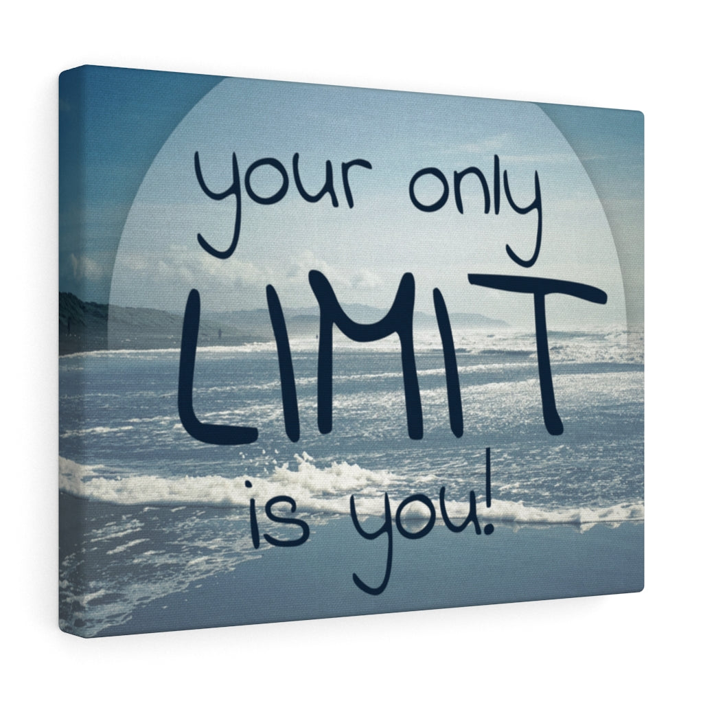 Inspirational Wall Art Your Only Limit Is You Wall Art Motivational ...