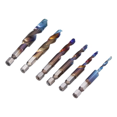 Tap Drill Bit, Spiral Tap Drill High-Speed S Steel Sturdy For Cutting ...