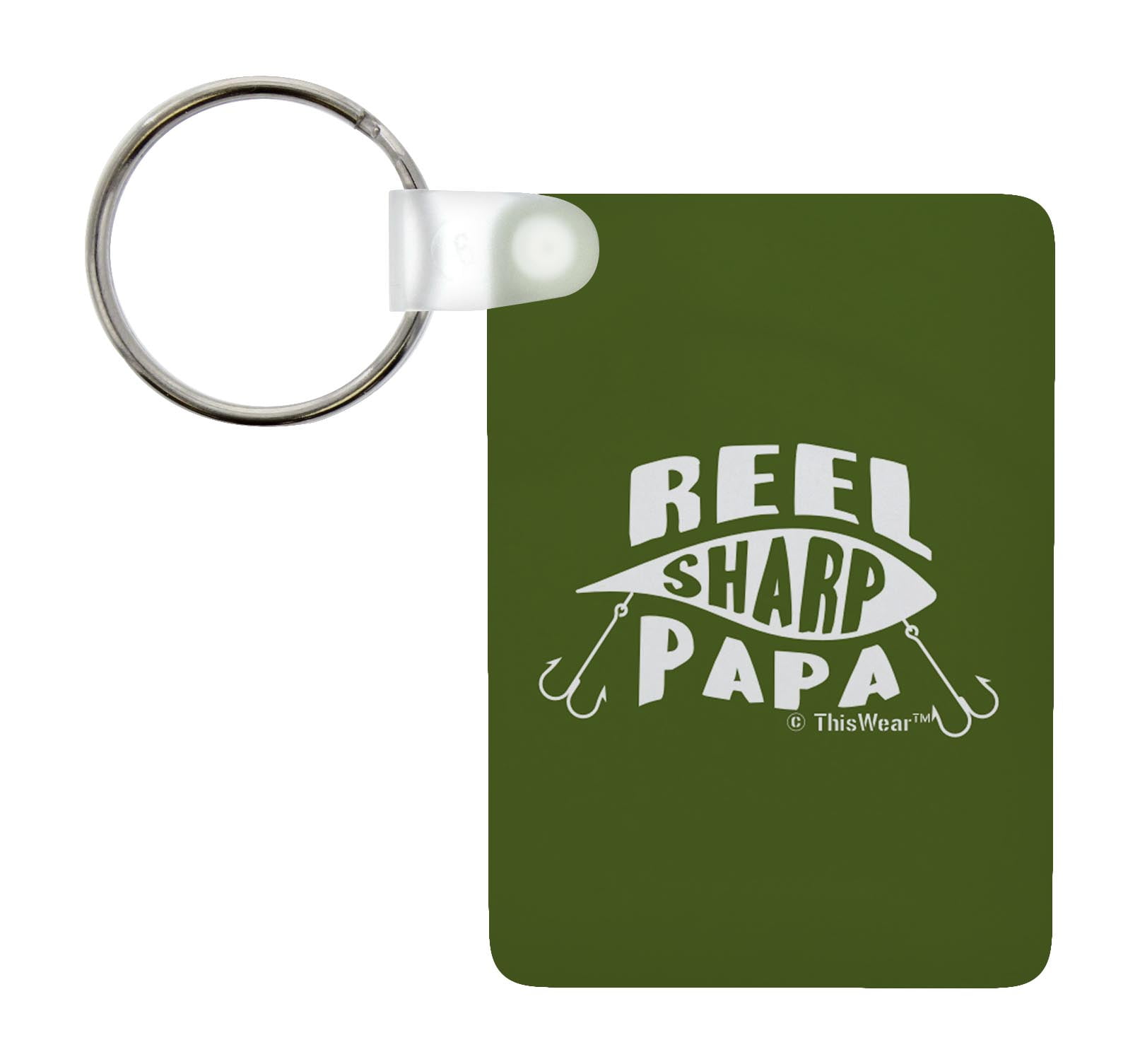 ThisWear Papa Appreciation Gift Reel Sharp Papa Fishing Lure Pun ...