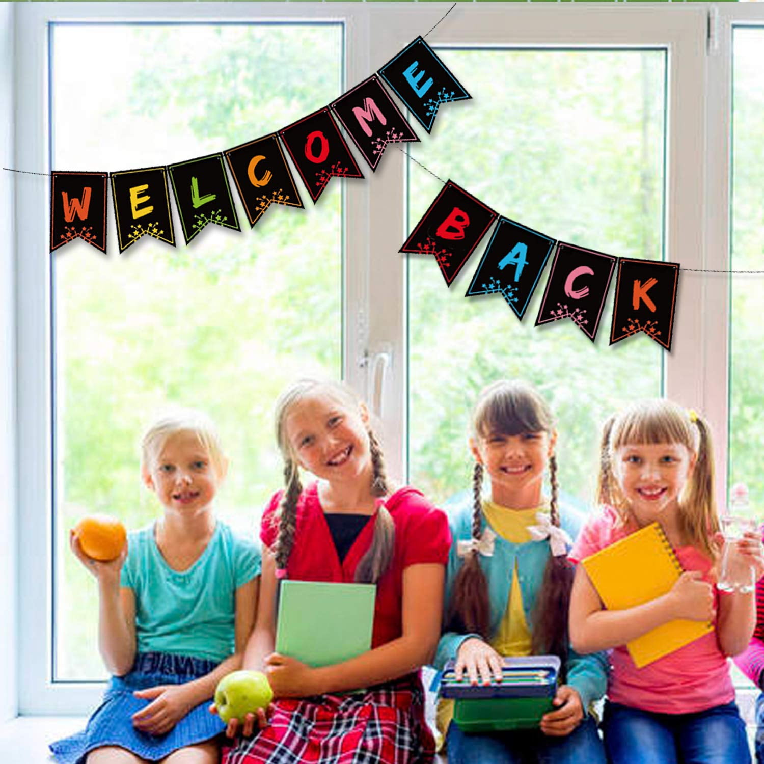 Buy Classroom Decorations Welcome Banner, Welcome Bulletin Board Banner ...