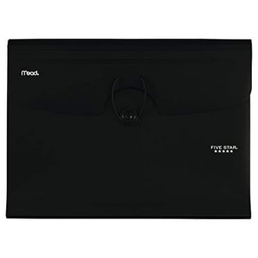 Five Star Style 6 pocket Poly Expanding File - Walmart.com