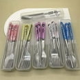 Sanrio Spoon Fork Chopstick Tableware Sets Pochacco Kuromi Mymelody ...