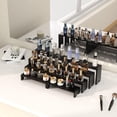 4 Set Black Wooden Tiered Riser Display Stands for Vendor Events ...