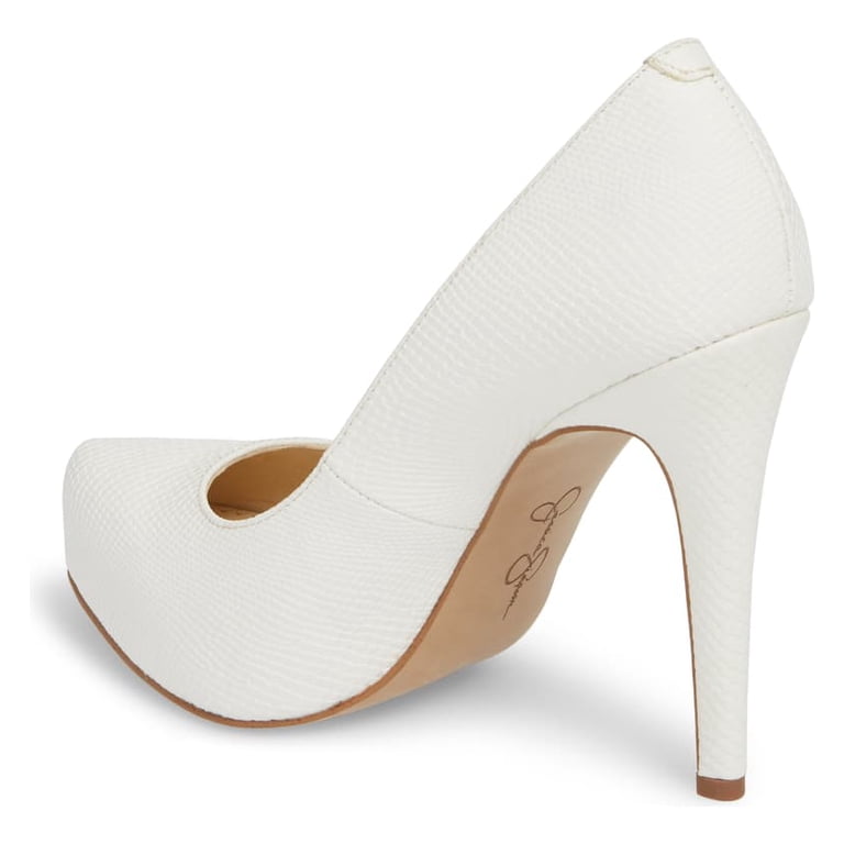 White High Heels Pumps