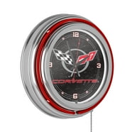 Neonetics Bar and Game Room Neon Alphanumeric Wall Clock with Green ...