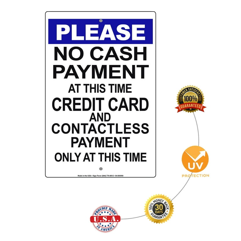 No Cash Payment