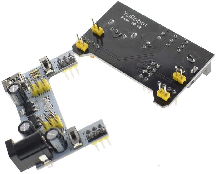 MB102 Breadboard Power Supply Module /MB102 White Breadboard Dedicated ...