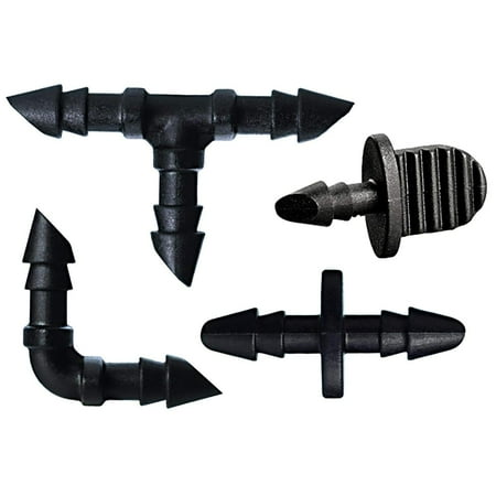 2 Pack (60 Total Pieces) Orbit Drip Irrigation System 1/4 inch Drip ...