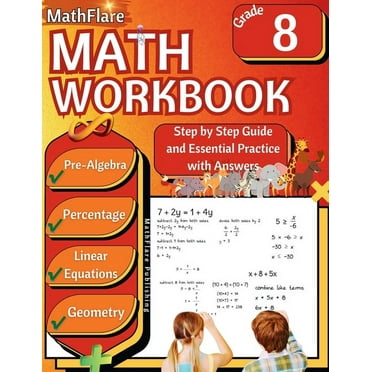 Big Fat Notebooks The Big Fat High School Algebra 2 Workbook: 400 ...