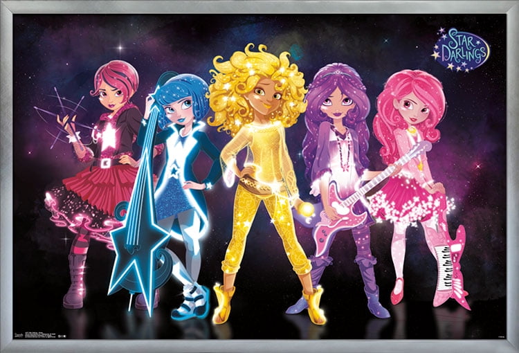 Disney Star Darlings - Group Wall Poster, 22.375" x 34", Framed ...